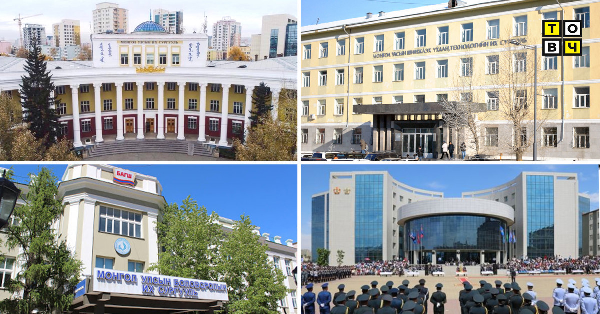 ТАНИЛЦ: Их, дээд сургуулиудын үндэсний эрэмбэ, чансааг МУИС тэргүүлж ...